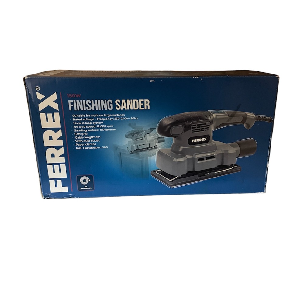 New Ferrex 150W Finishing Sander - Own4Less